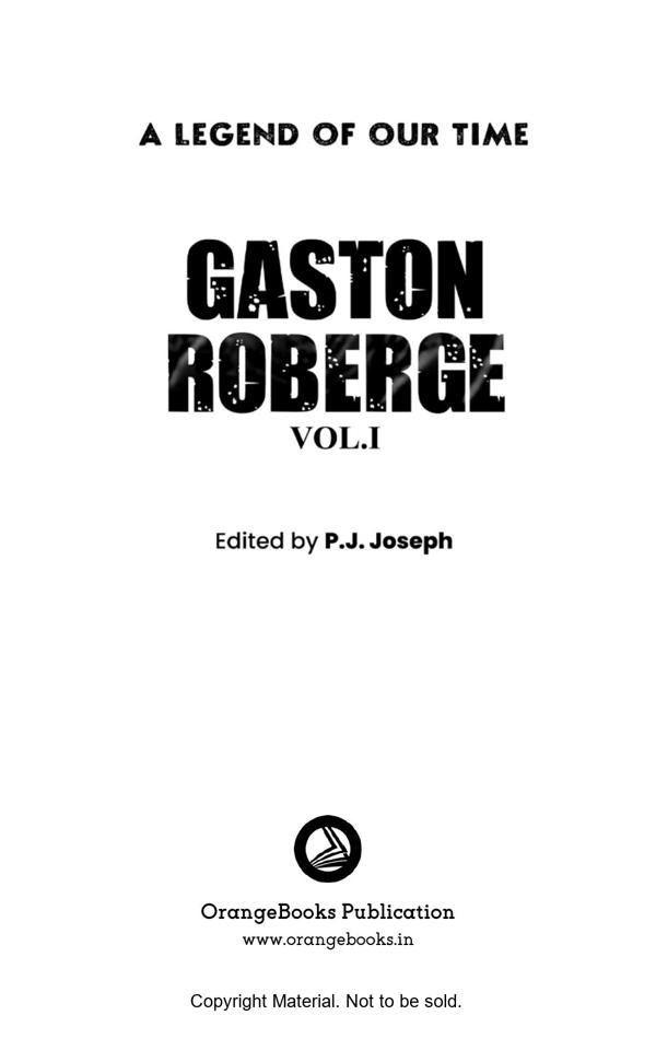 Gaston Roberge | Wissen Bookstore