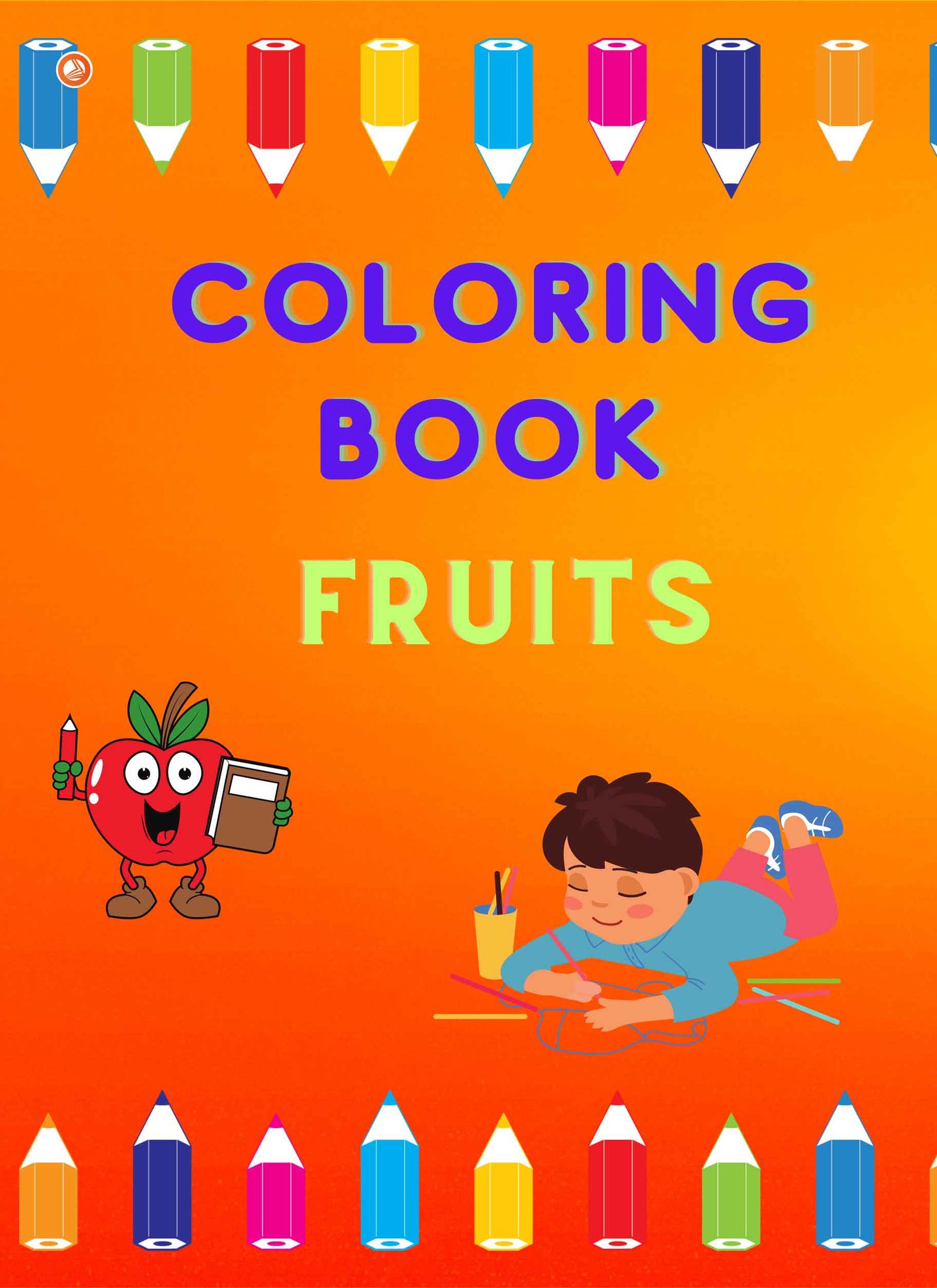 Fruits Coloring Book Wissen Bookstore